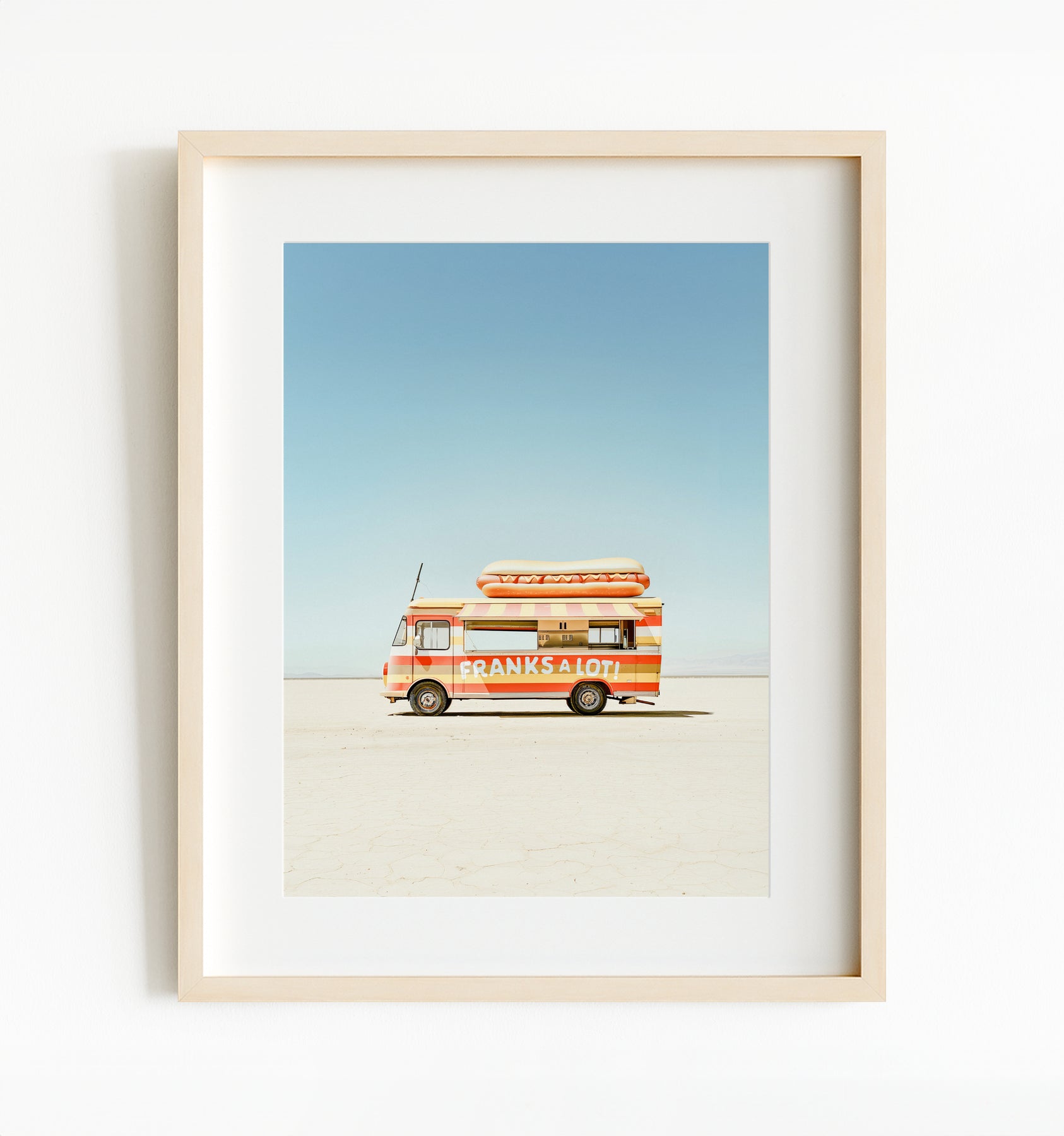 Franks a Lot Food Truck Art – The Crown Prints