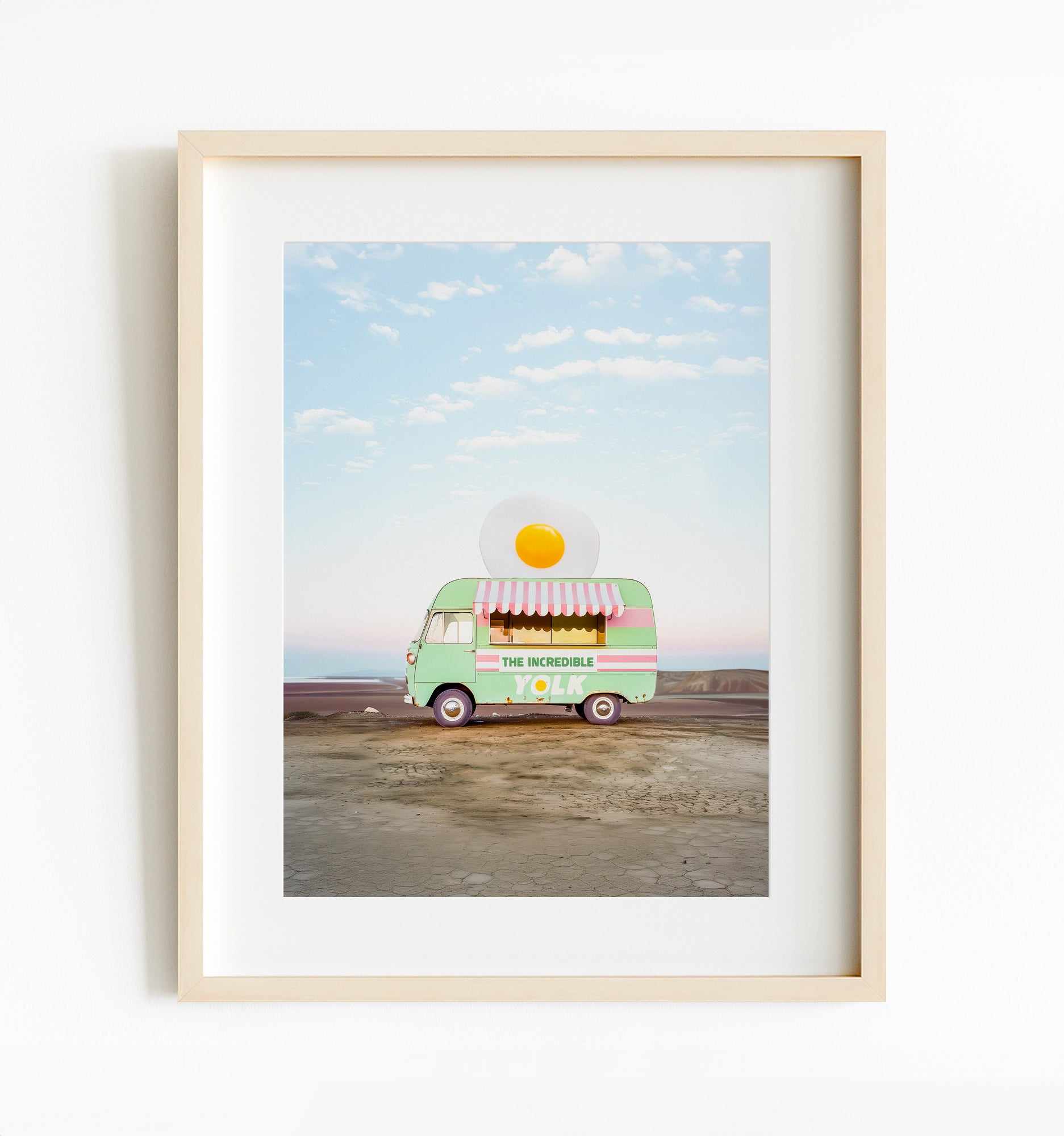 The Incredible Yolk Food Truck Art – The Crown Prints
