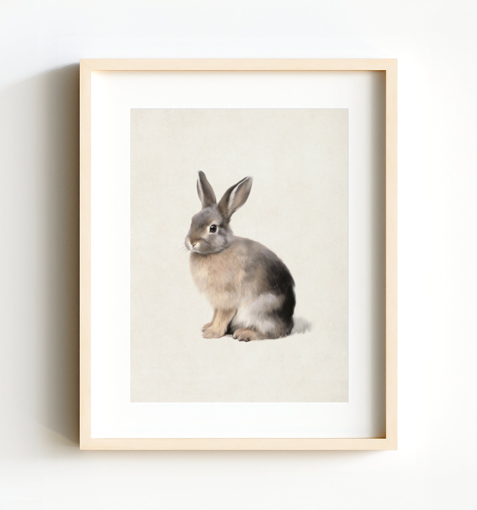 Storybook Cottontail Rabbit - The Crown Prints