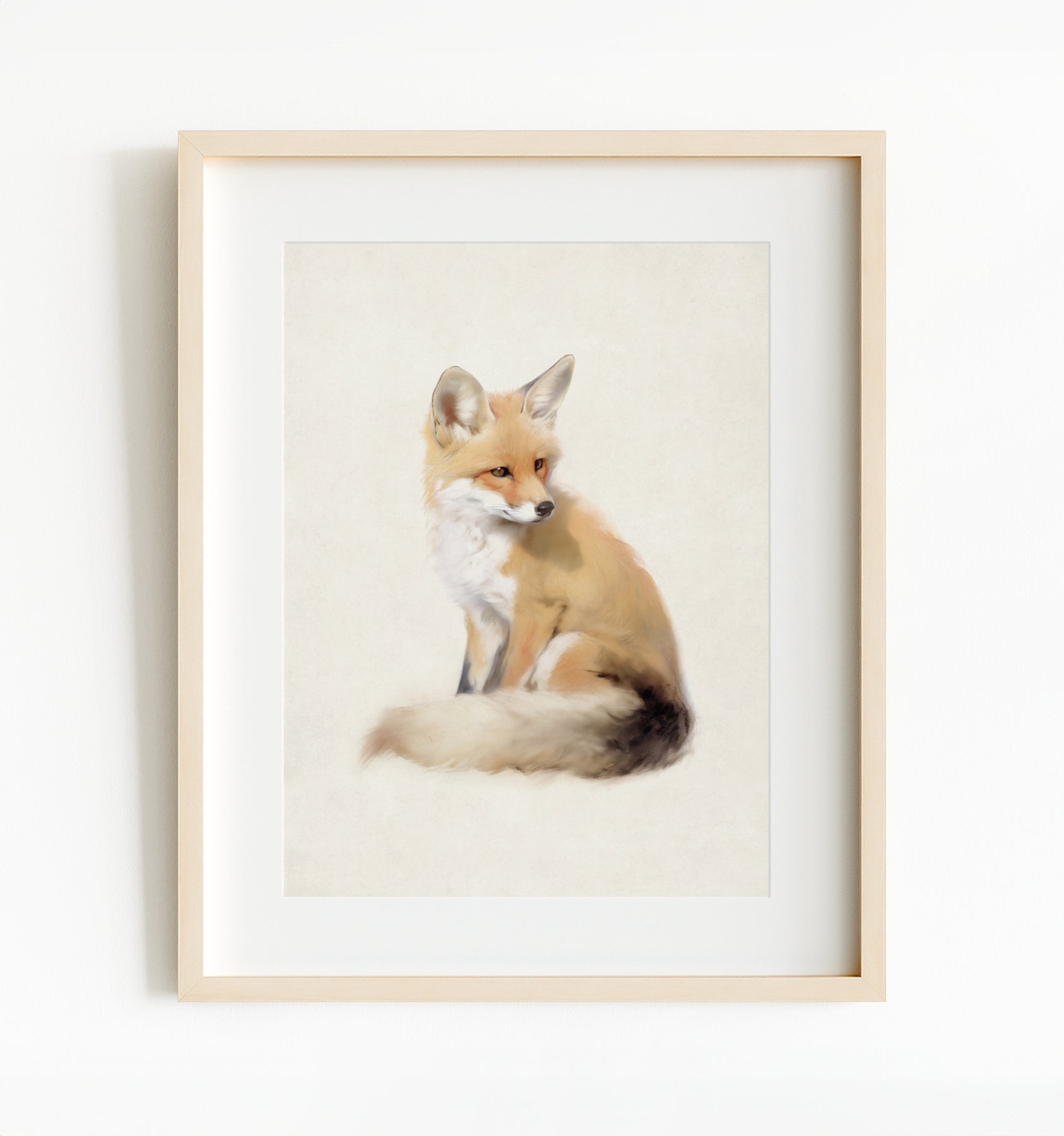 Storybook Animals Set of 4 Nursery Art Prints - The Crown Prints