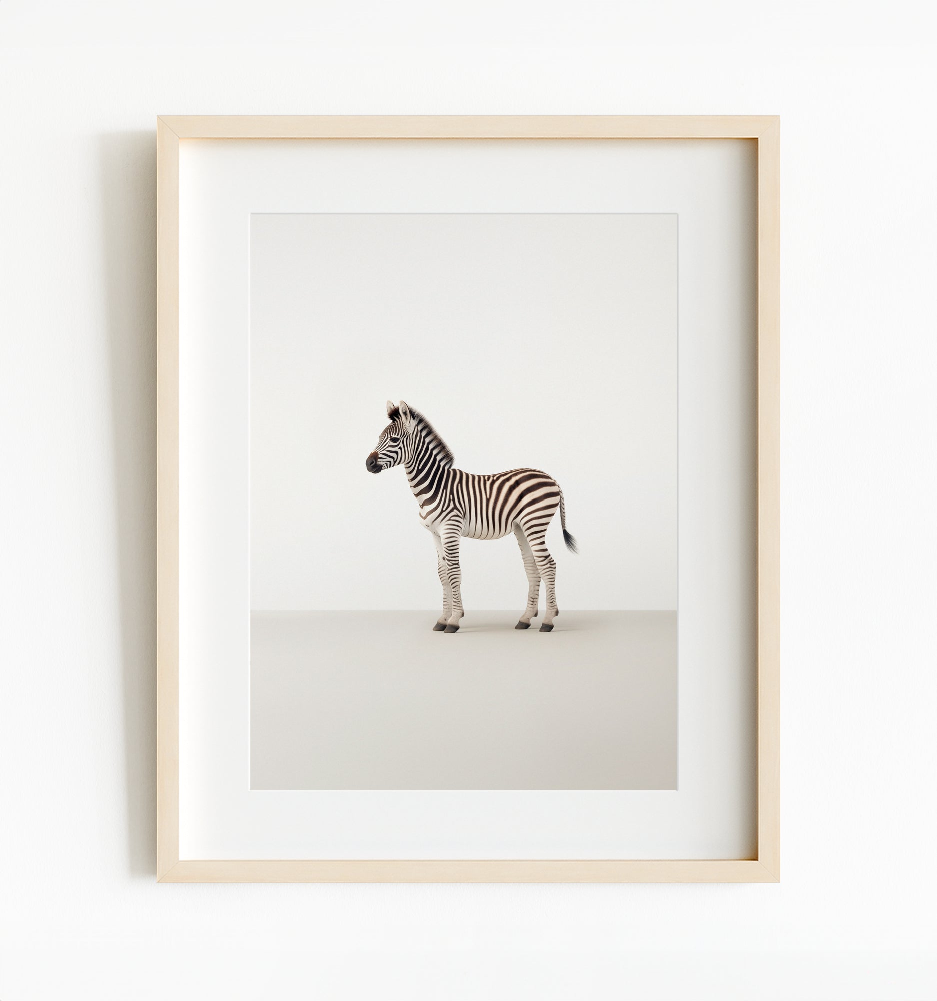 Studio Zebra Art Print - The Crown Prints