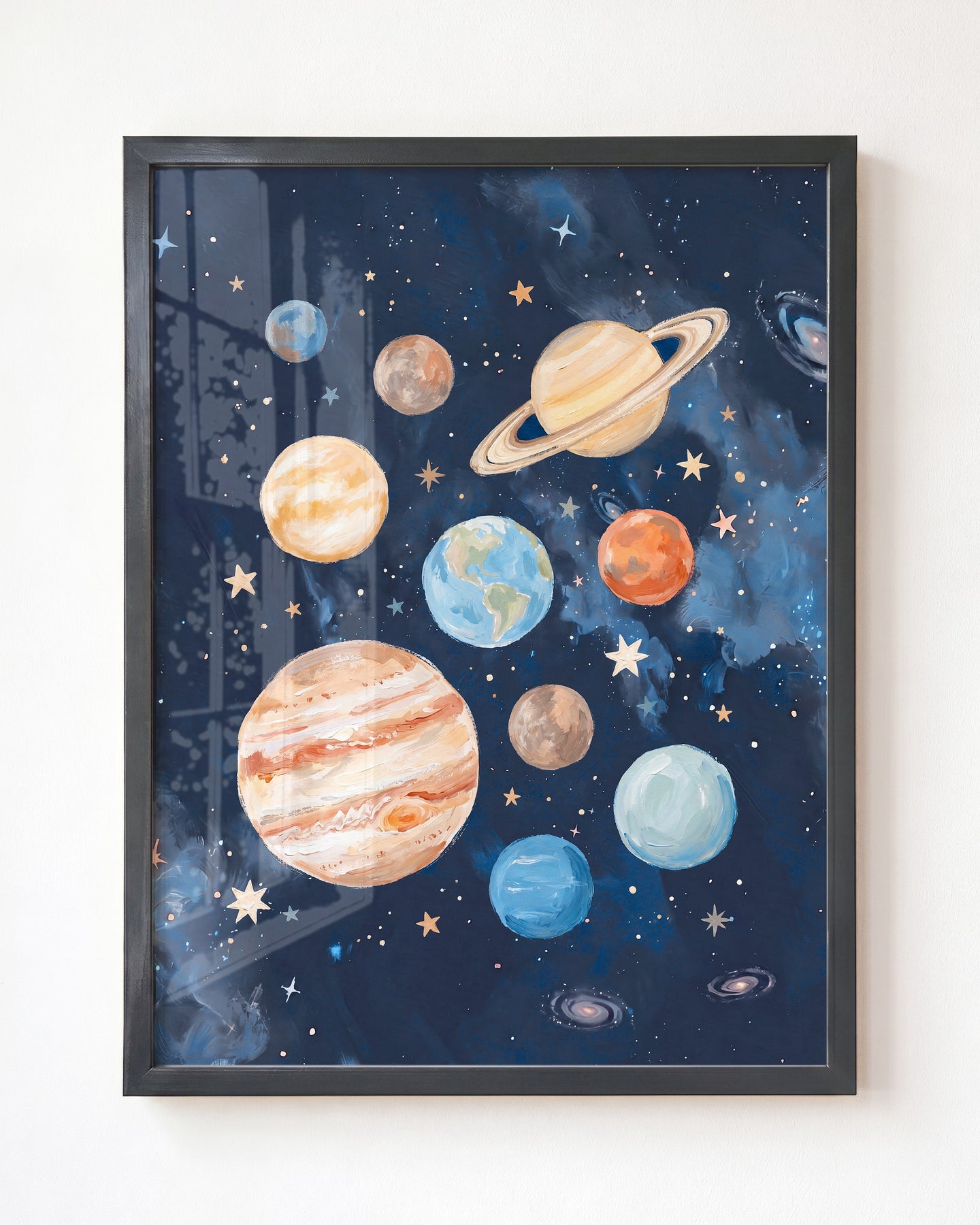 Our Solar System - 5x7 · Fine Art Print (Unframed) - The Crown Prints