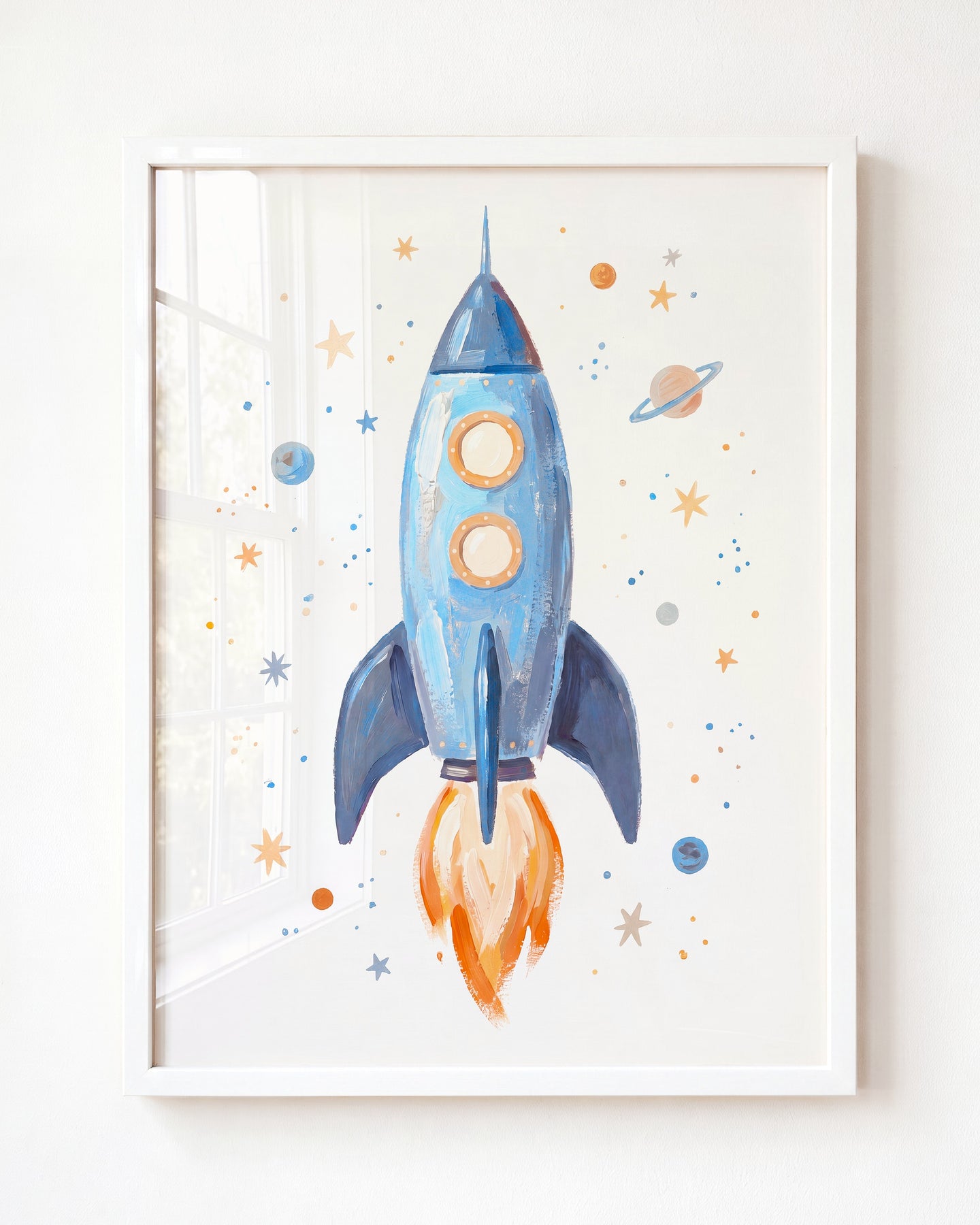 Rocket - 5x7 · Fine Art Print (Unframed) - The Crown Prints
