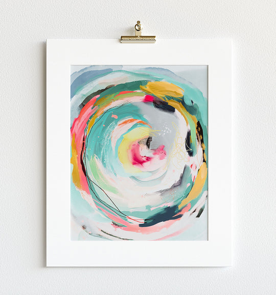 Abstract Art Prints - The Crown Prints