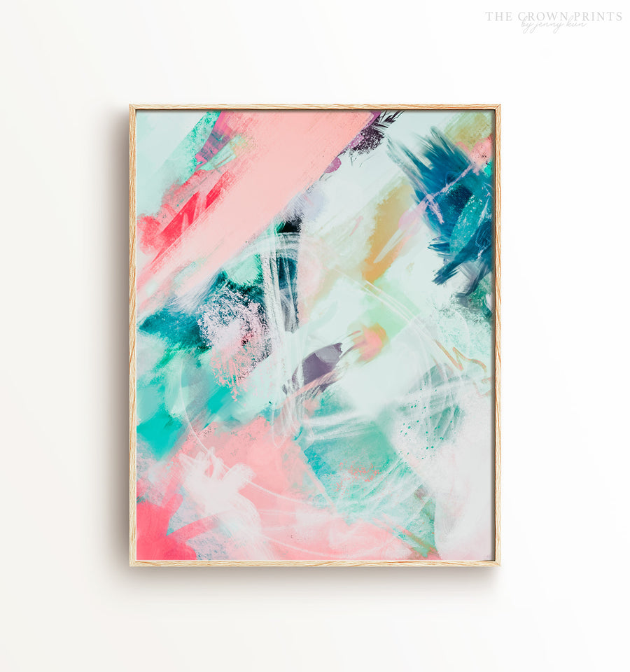 Abstract Art Prints - The Crown Prints