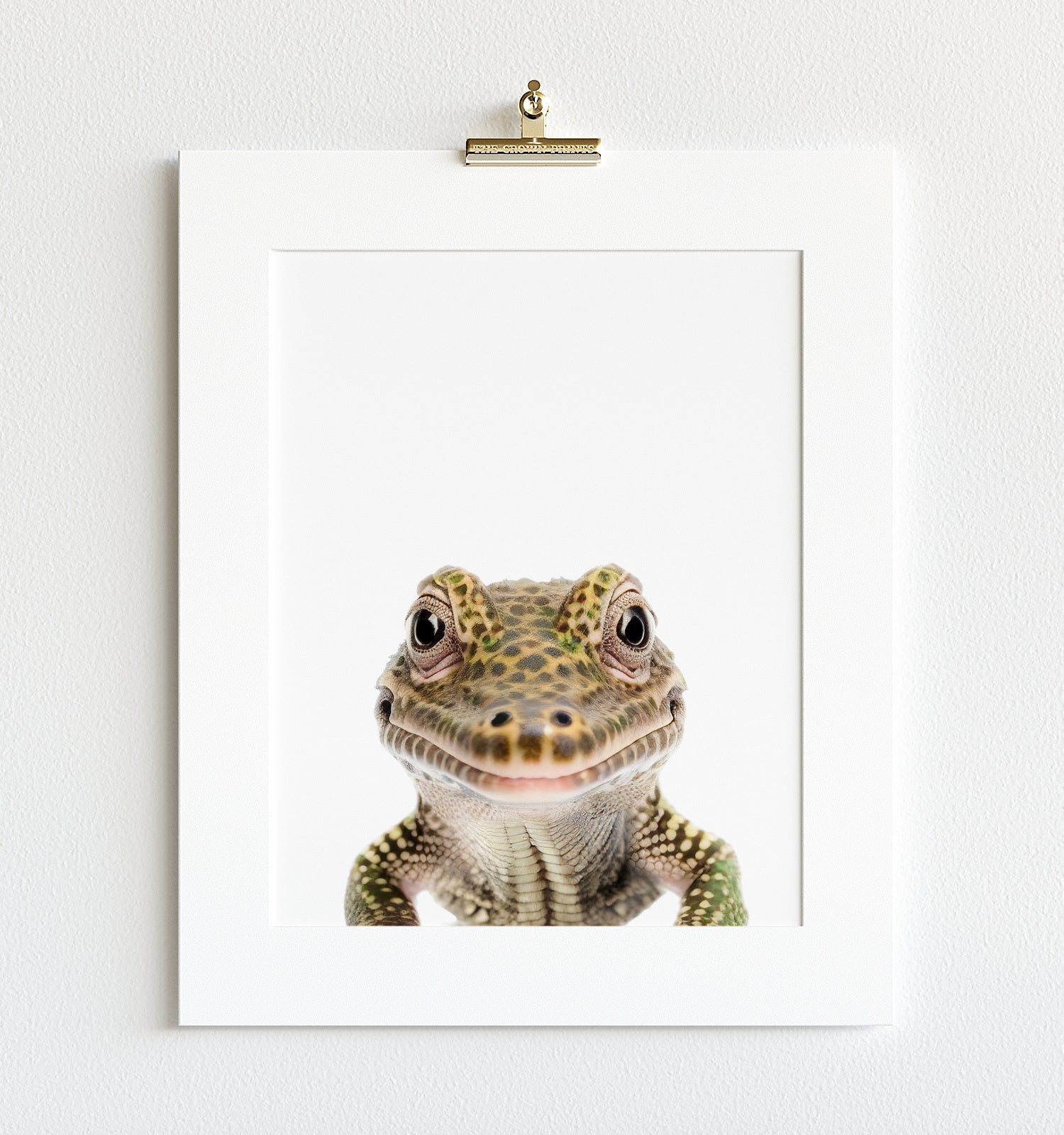 Alligator Wall Art Print - Nursery decor for reptile lovers - The Crown ...