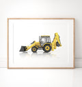 Backhoe - The Crown Prints