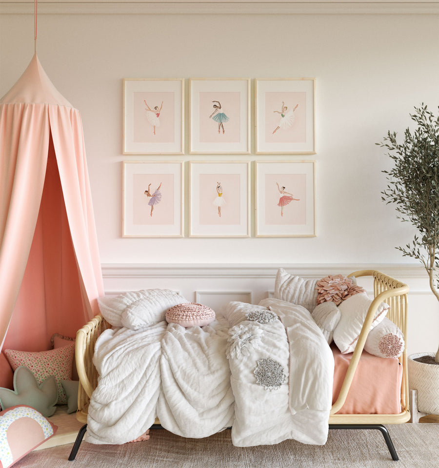 Girls' Room Art - The Crown Prints