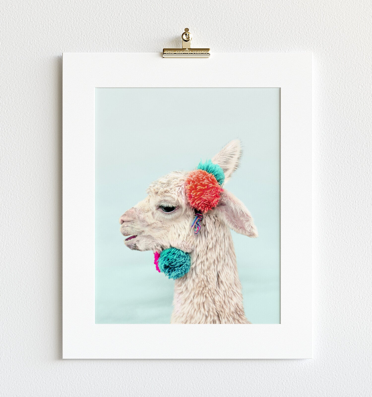 Decorated Llama – The Crown Prints
