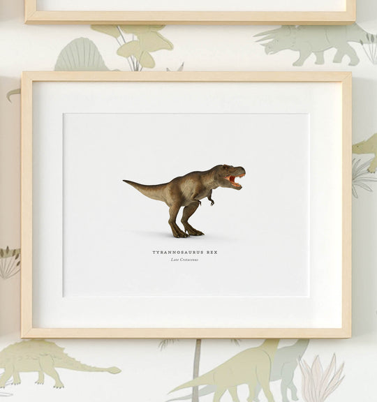 Prehistoric Creatures & Dinosaurs Set of 6 Boy Room Decor Prints – The ...